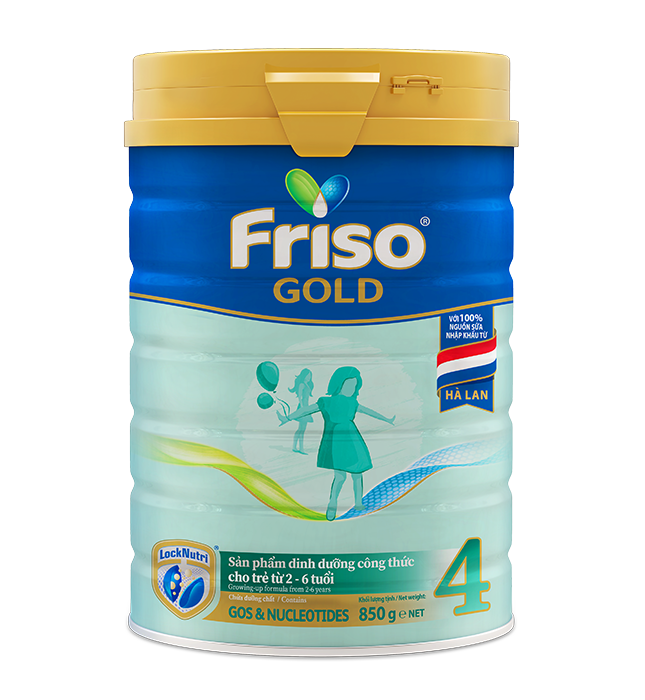 Sữa Friso Gold số 4 850g cho trẻ từ 2 đến 6 tuổi | Friso
